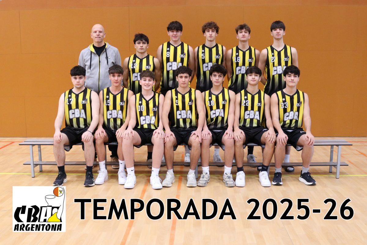 JÚNIOR MASCULÍ GROC - Club Bàsquet Argentona